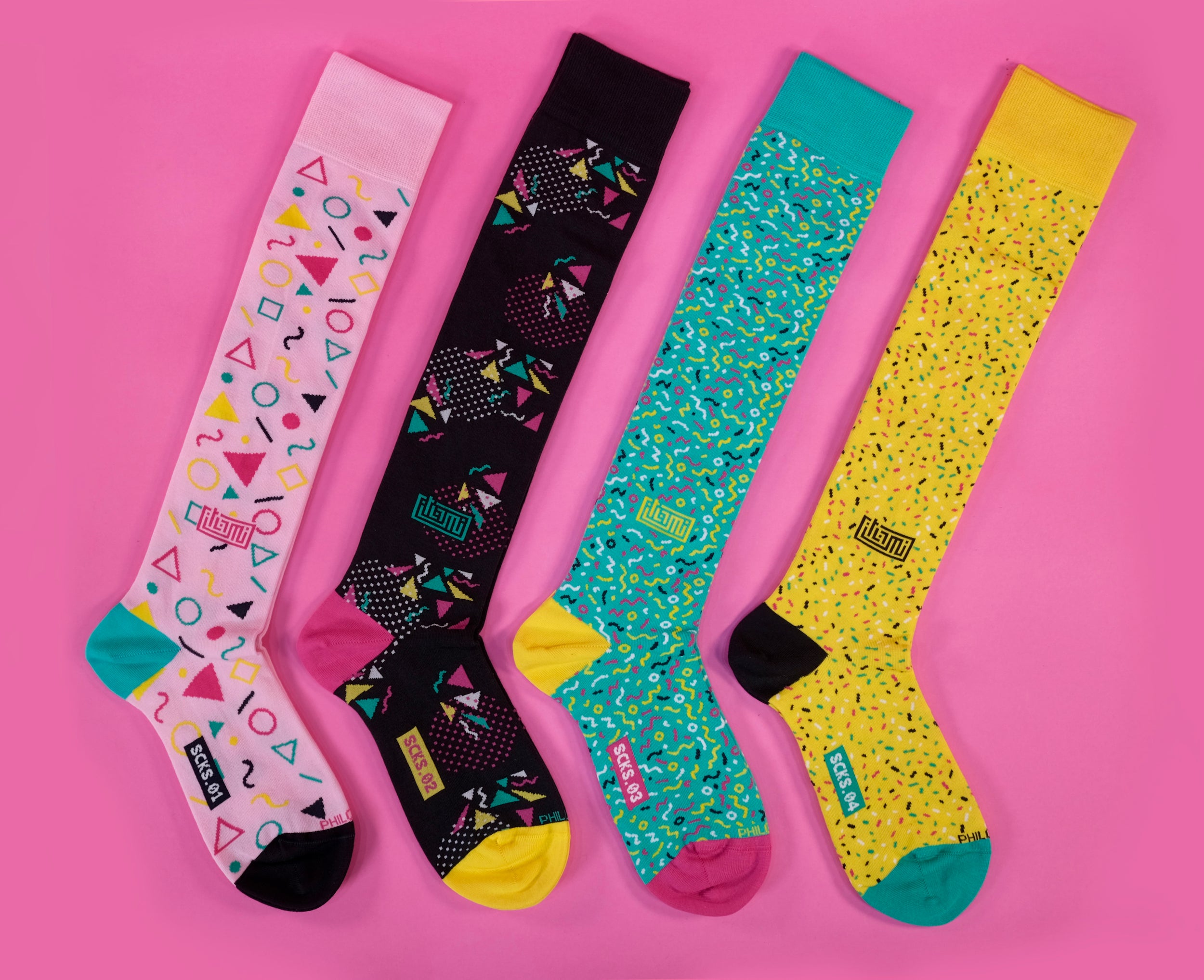 ITOMI.SCKS - Calze unisex di alta qualità Made in Italy